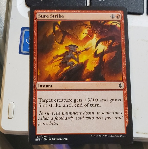Other | Sure Strike Magic Card | Poshmark